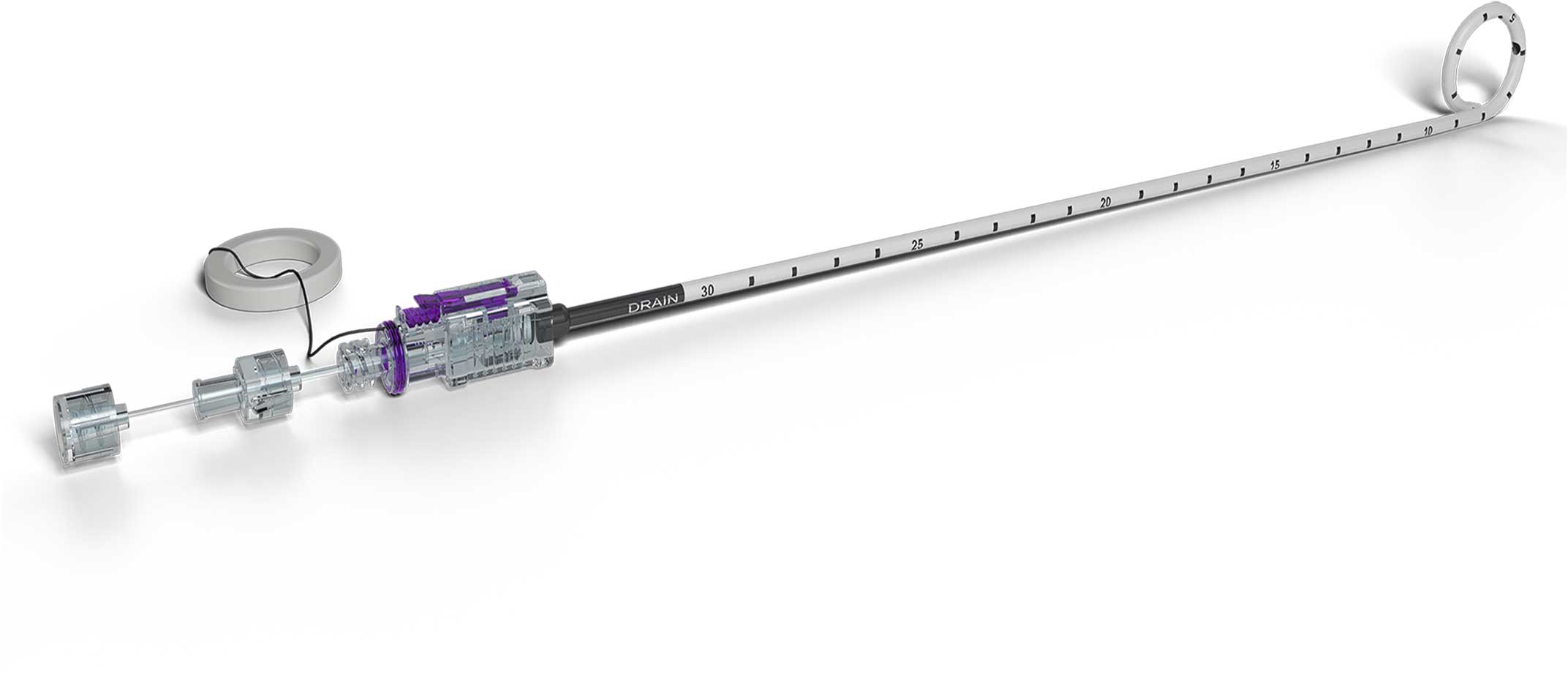 UreSil Abscess Drainage Catheter